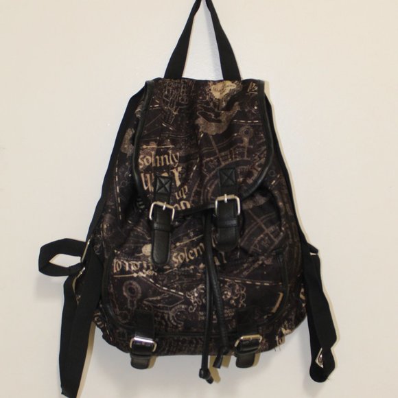 Hot Topic | Bags | Harry Potter Marauders Map Backpack | Poshmark